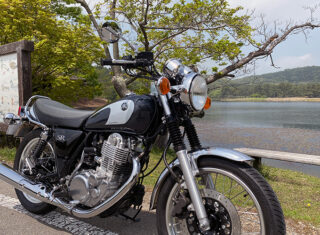 楽しいオートバイ生活！SR400のミラーを円形に交換しました♪ | monotone blog